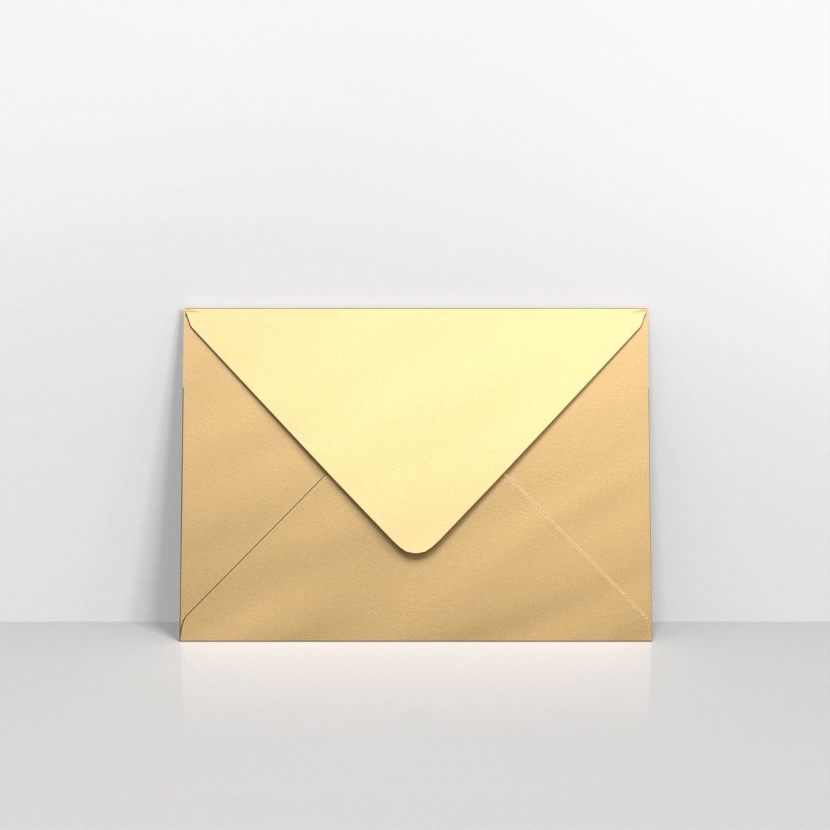 Gold Coloured Gummed V Flap Envelopes – Postal Packaging