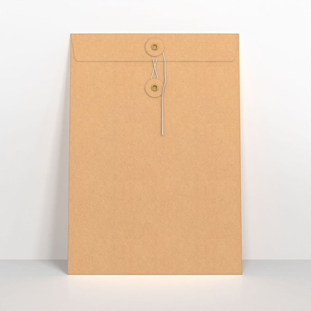Manila String & Washer Envelopes | Postal Packaging