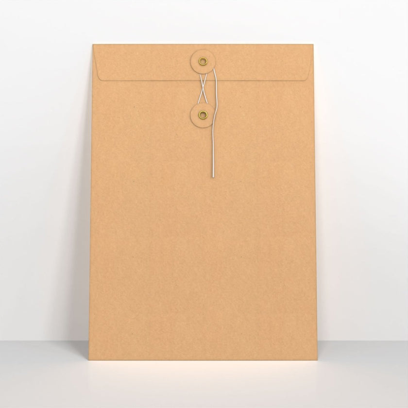 Manila String & Washer Envelopes | Postal Packaging