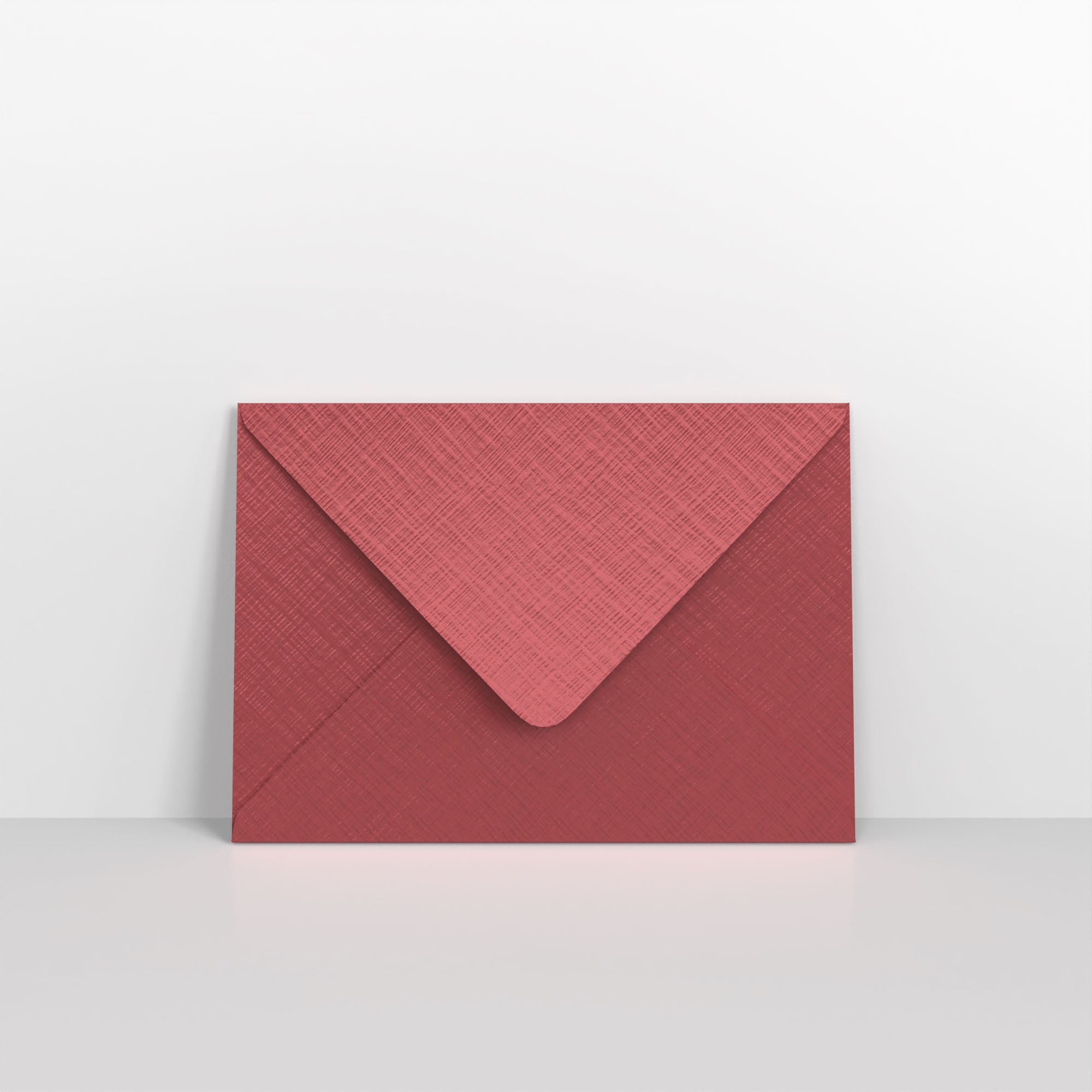 Red Textured Envelopes | Postal Packaging