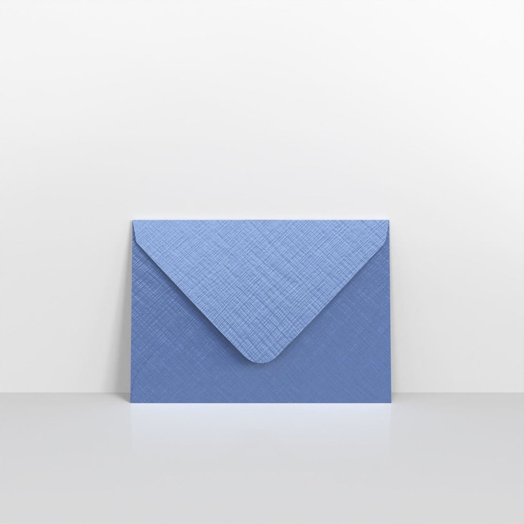 Royal Blue Textured Envelopes | Postal Packaging