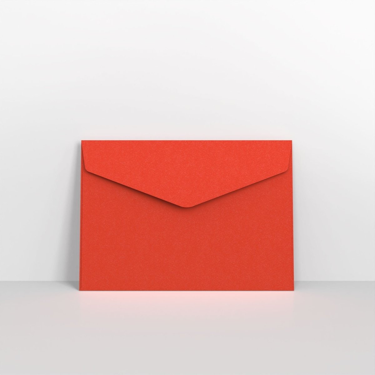Red Coloured Peel and Seal V Flap Envelopes | Postal Packaging